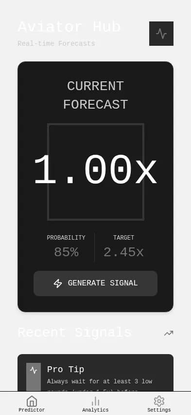 Aviator Prediction Hub