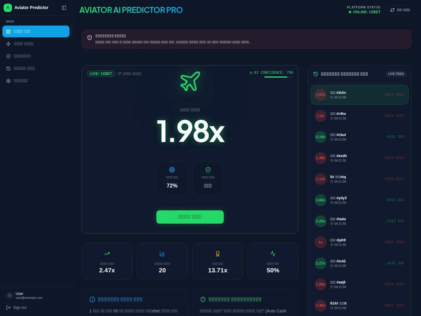 Aviator Prediction Bot
