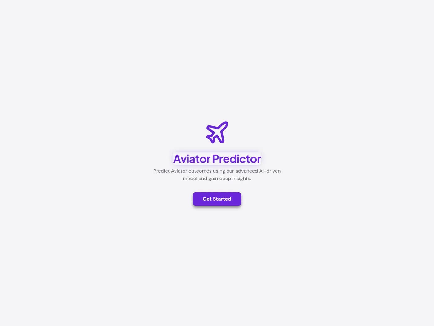 Aviator Game Predictor