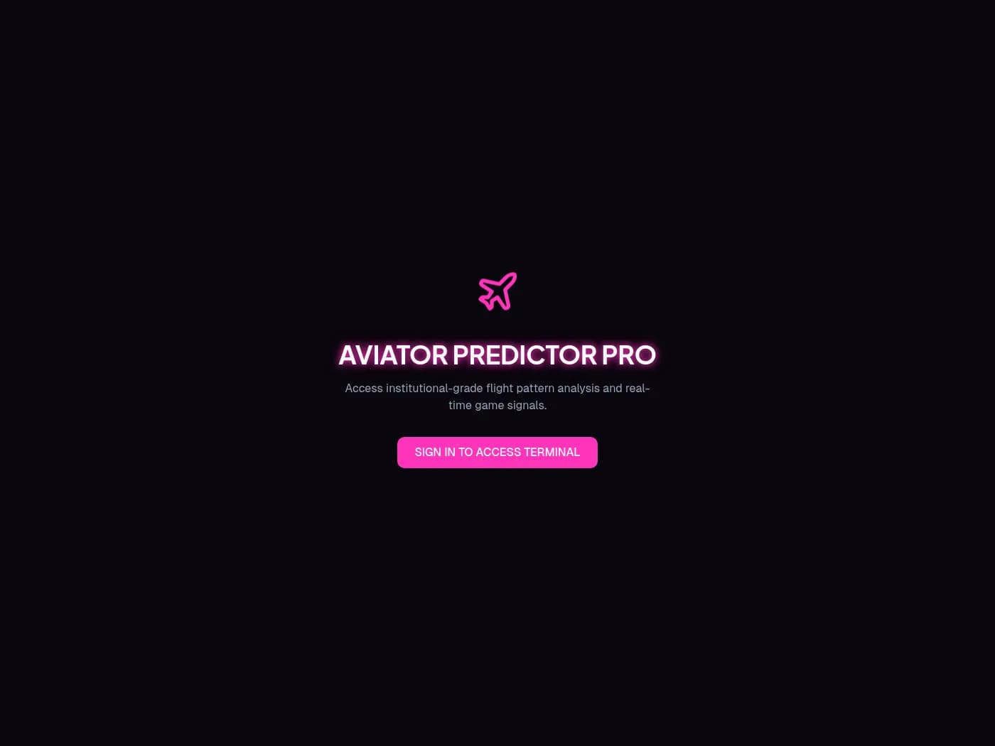 Aviator Predictor Pro