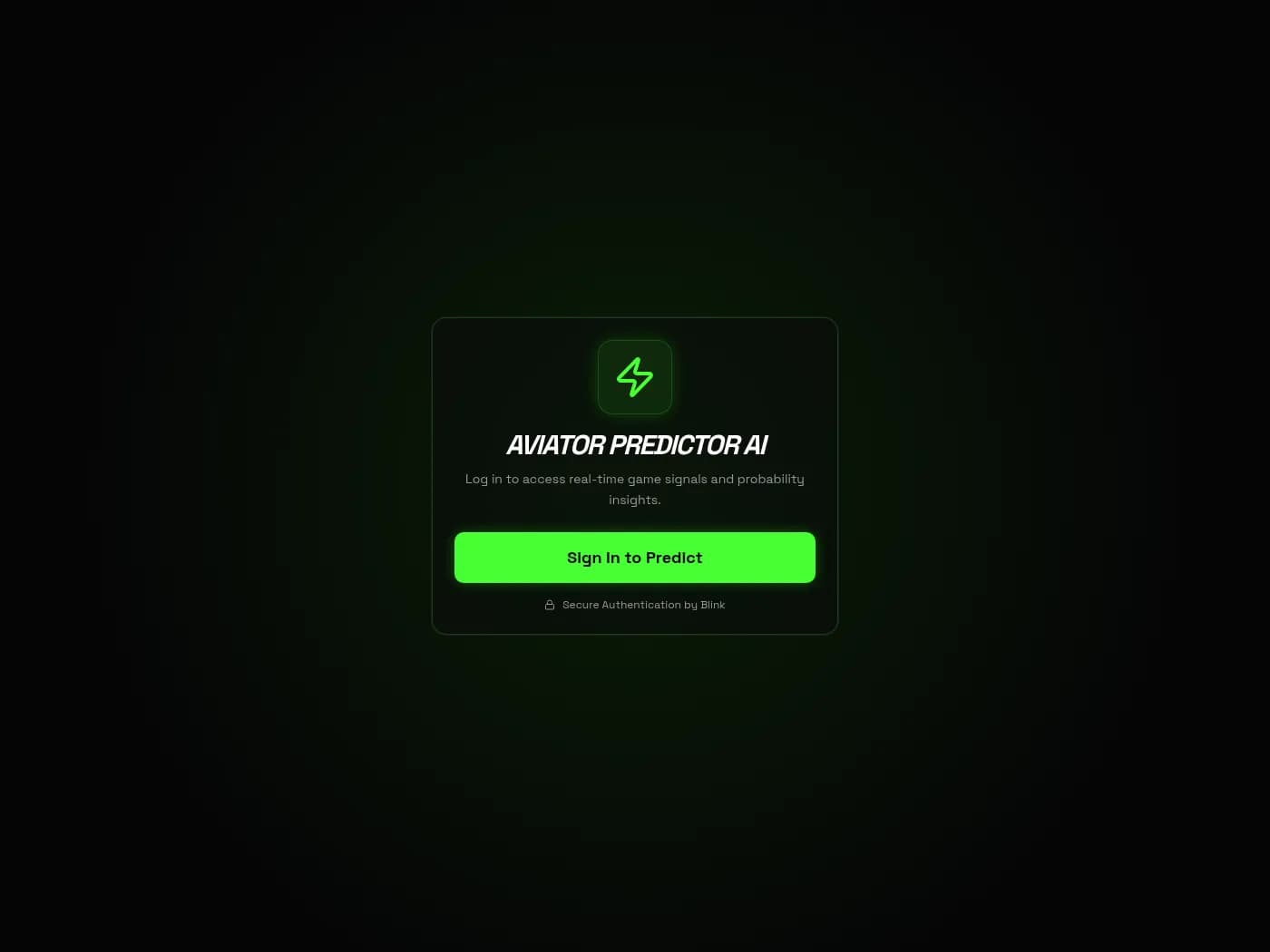 Aviator Predictor App
