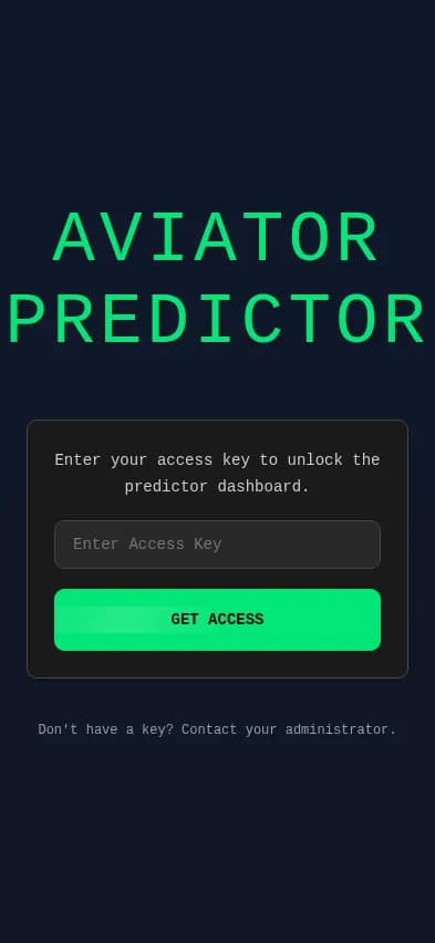 Aviator Predictor App V15