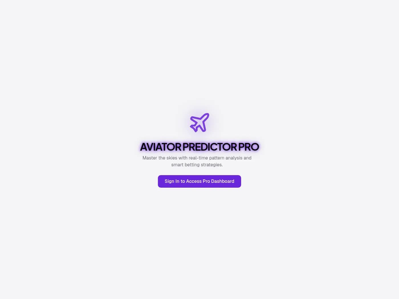 Aviator Predictor App