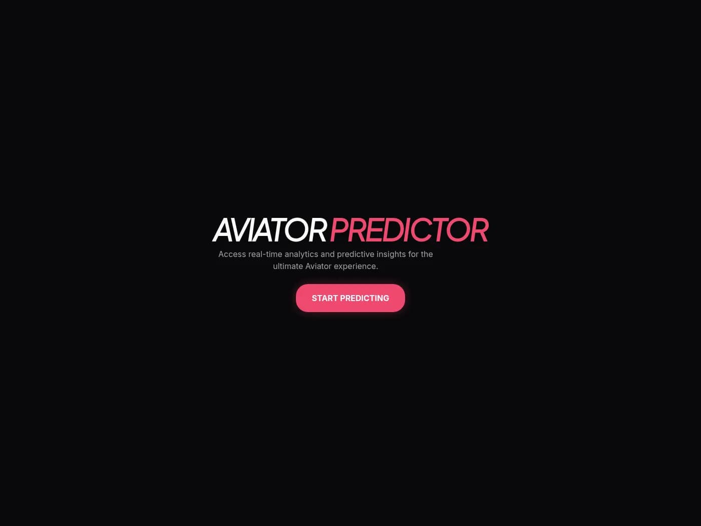 Aviator Predictor