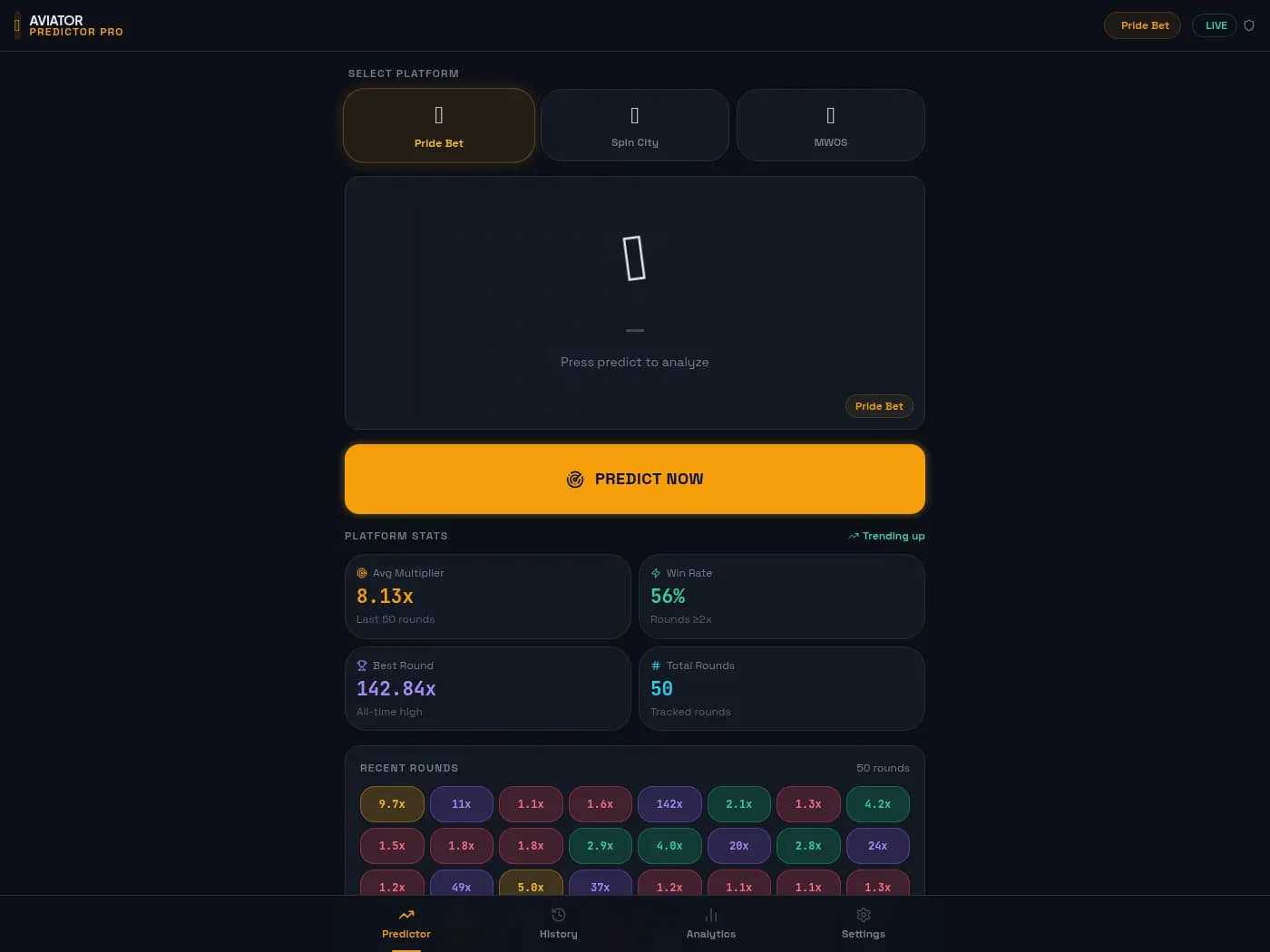 Aviator Predictor Pro
