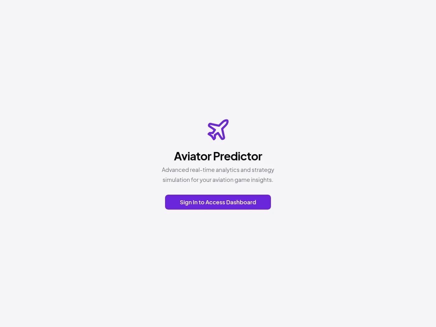 Aviator Predictor