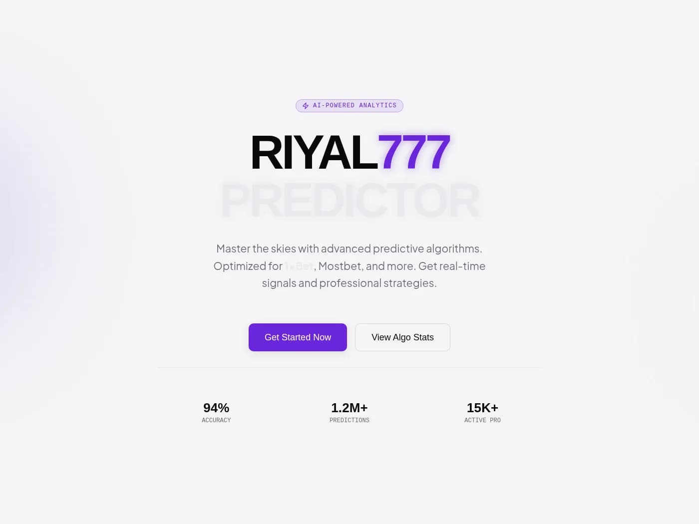 Riyal777 Aviator Predictor