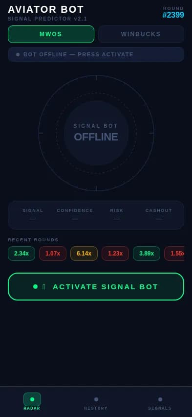 Aviator Predictor Bot