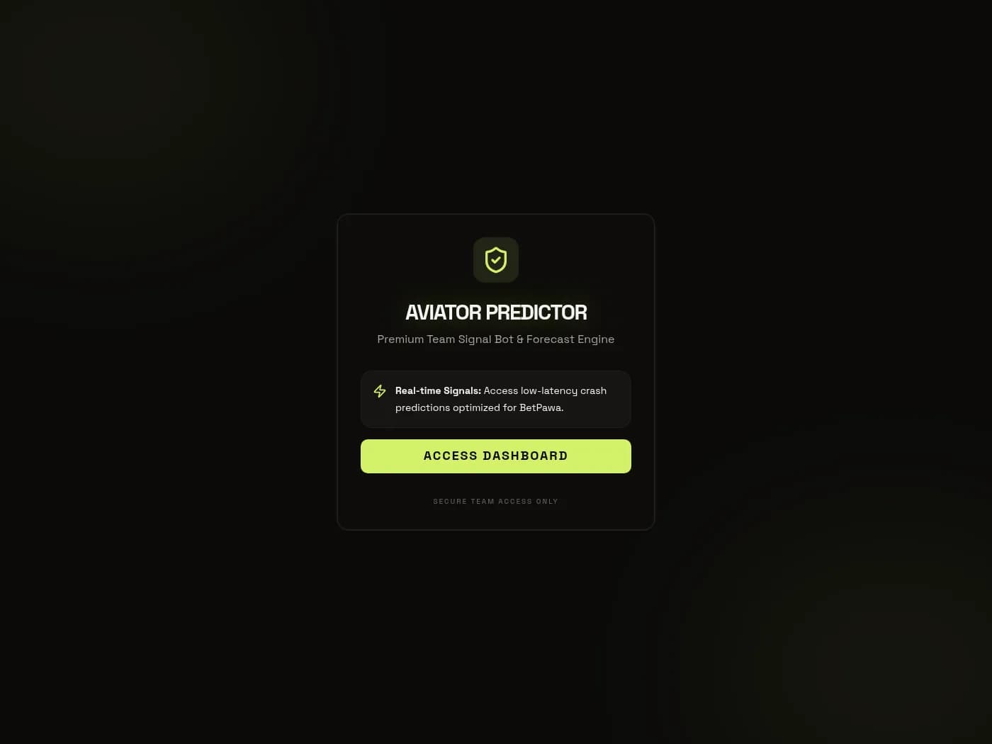 Aviator Predictor Bot