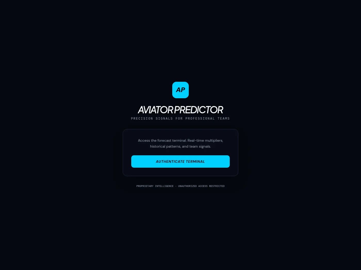 Aviator Predictor Bot
