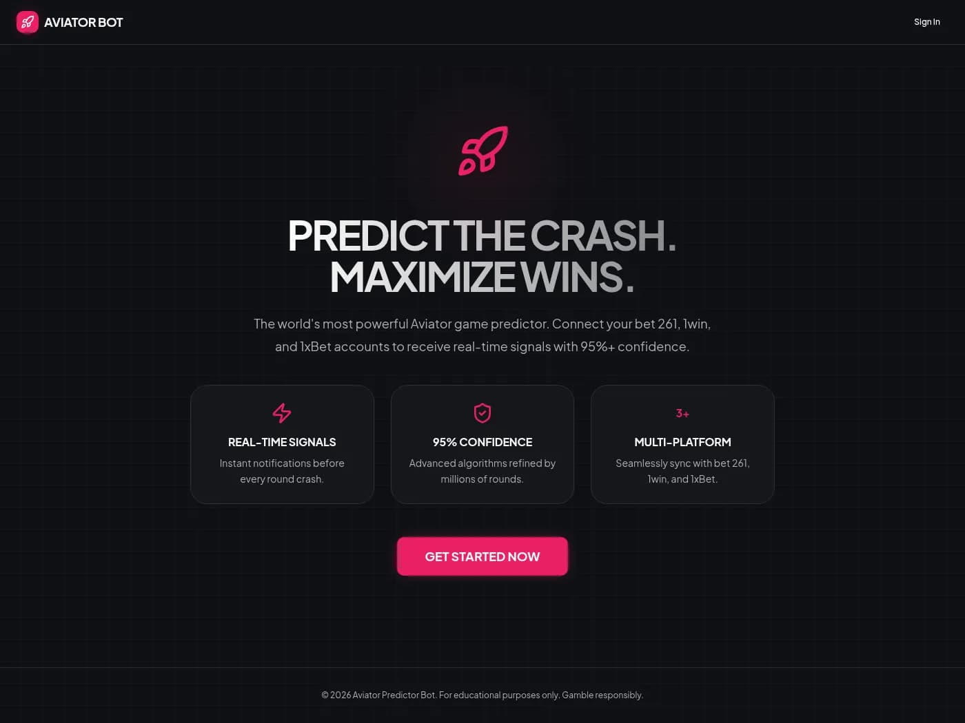 Aviator Predictor Bot