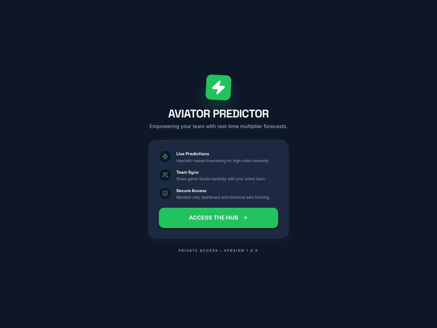 Aviator Predictor Bot