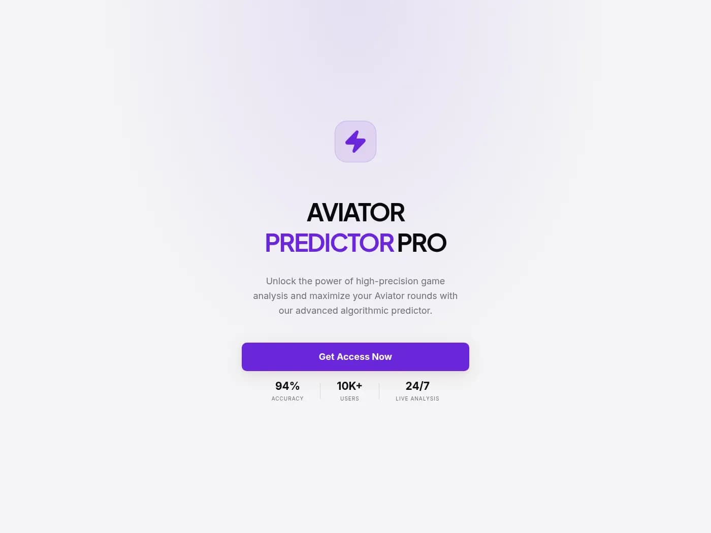 Aviator Predictor Bot