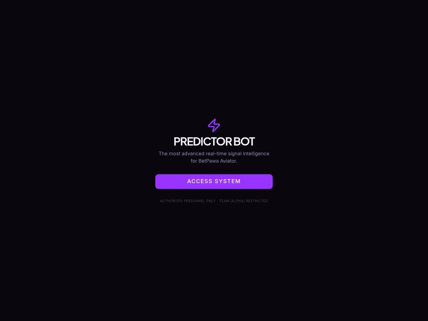 Aviator Predictor Bot