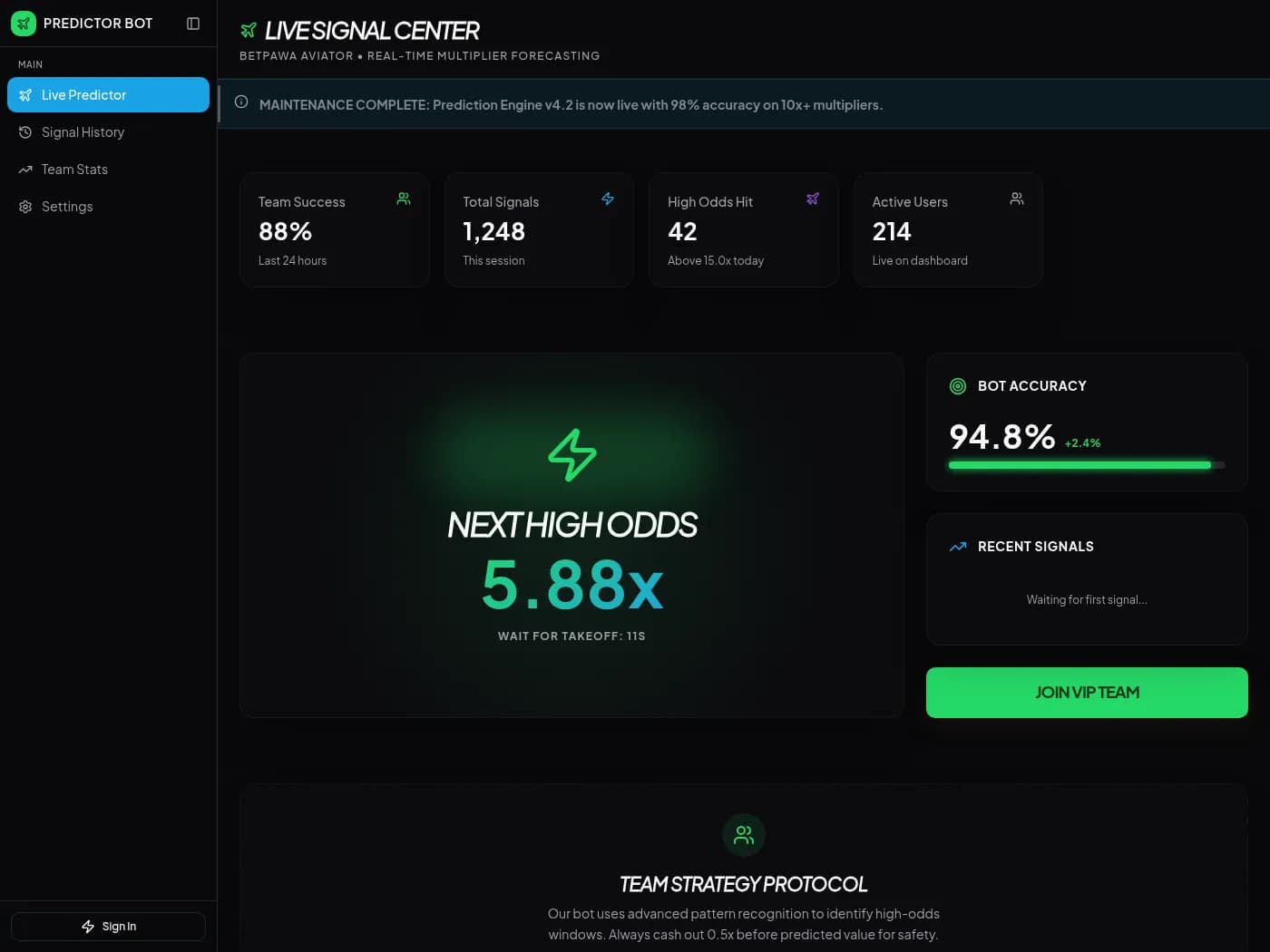 Aviator Predictor Bot
