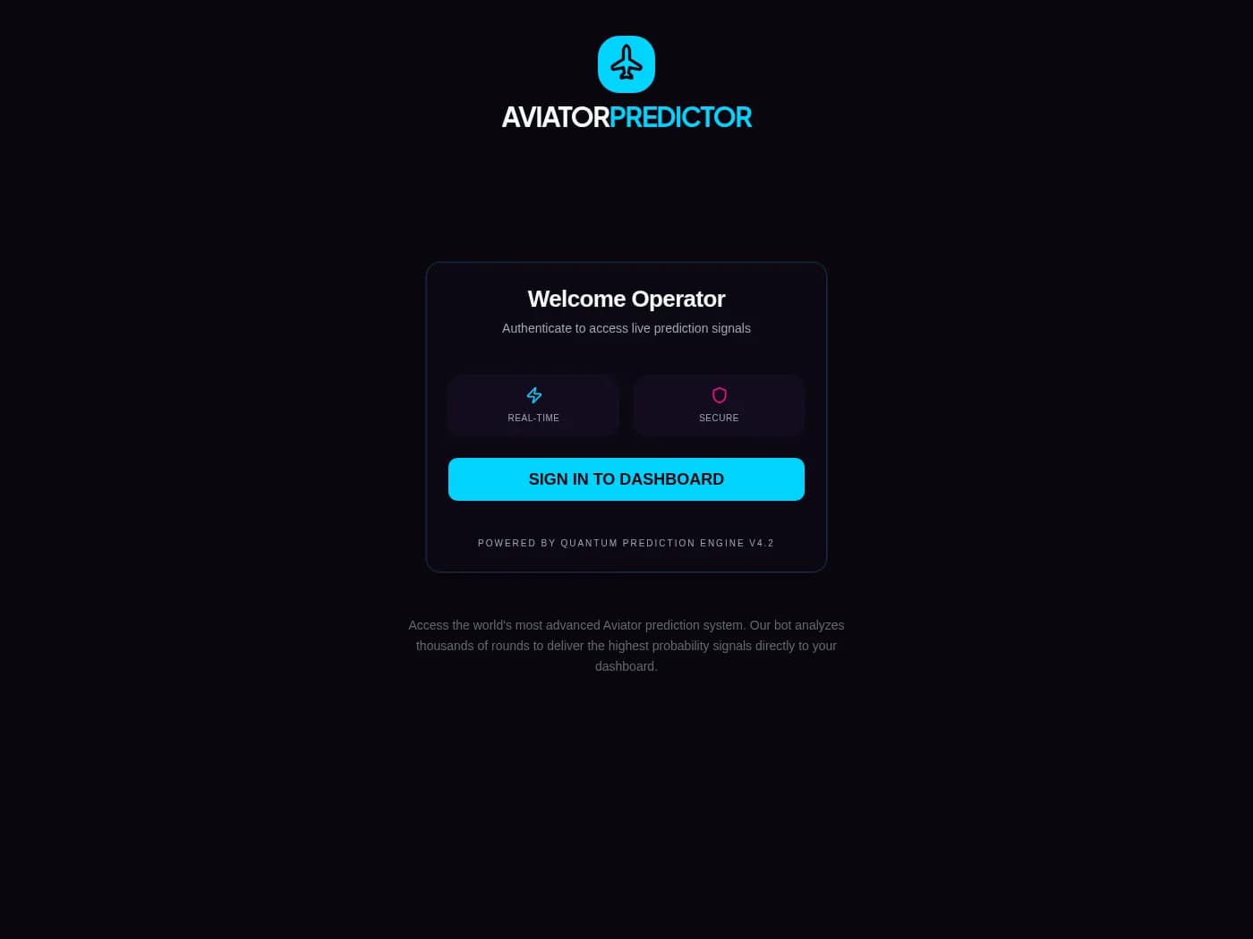Aviator Predictor Bot