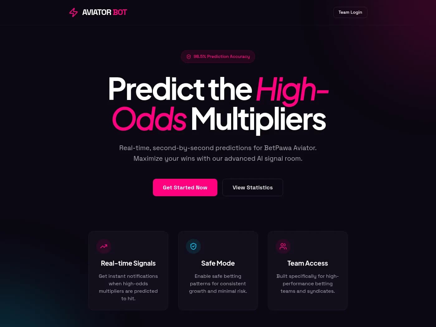 Aviator Predictor Bot