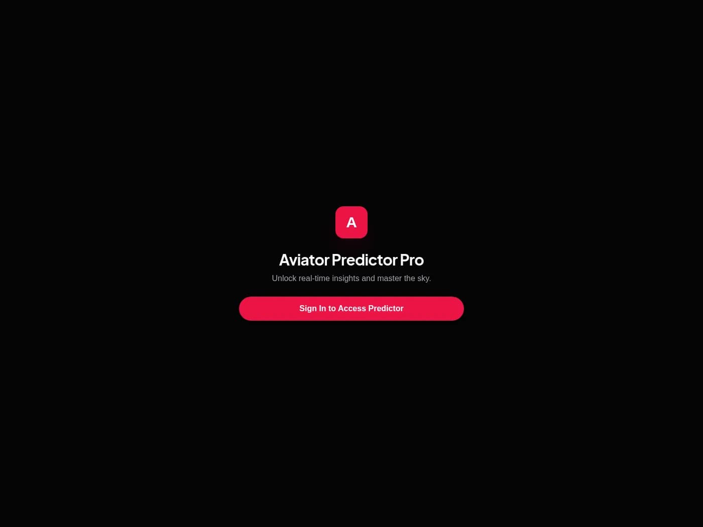 Aviator Predictor