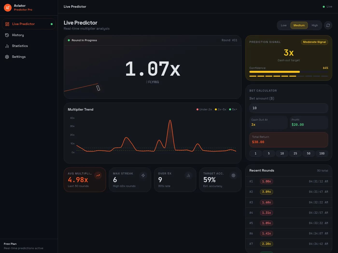 Aviator Predictor Pro