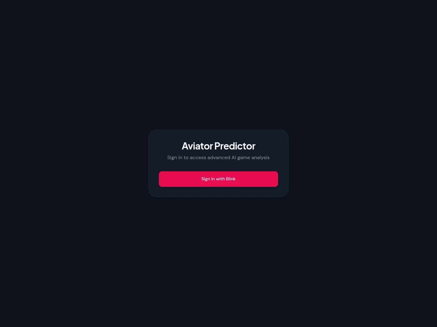 Aviator Predictor
