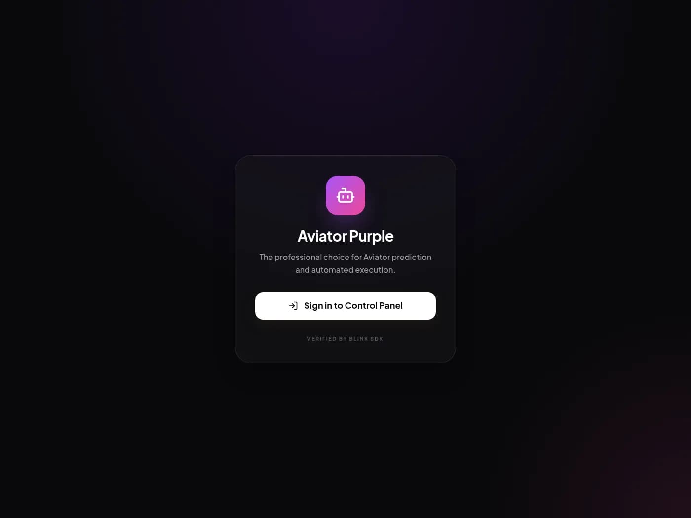 Aviator Purple Bot