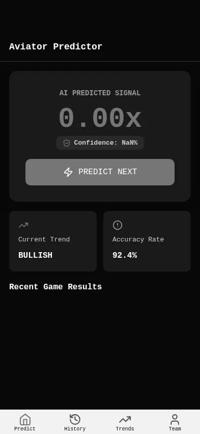 Aviator Signal Predictor