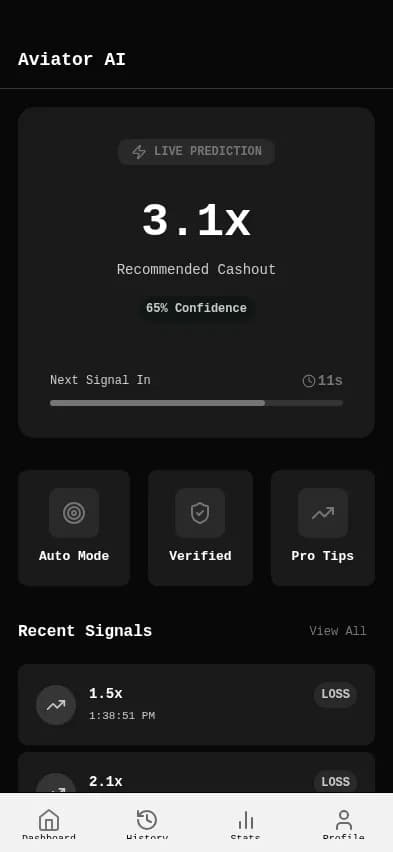 Aviator Signal Predictor