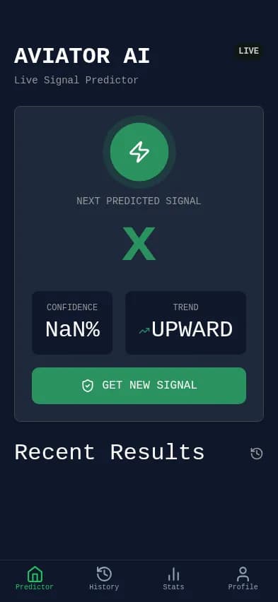 Aviator Signal Predictor