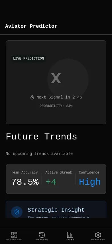 Aviator Signal Predictor