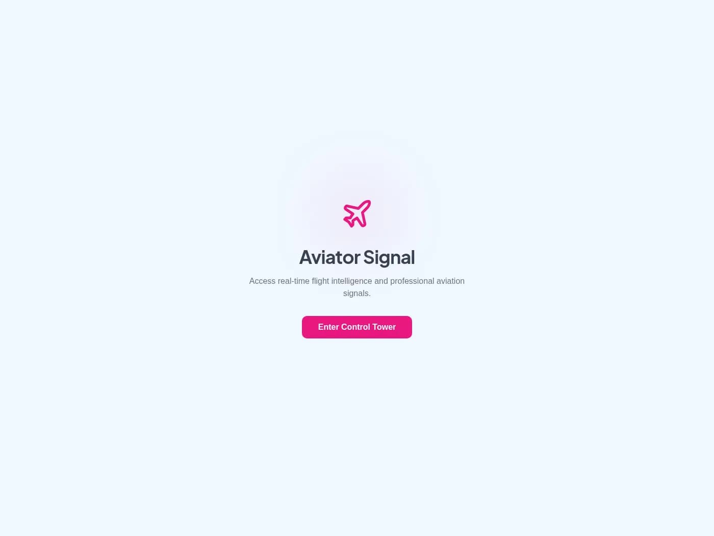 Aviator Signal