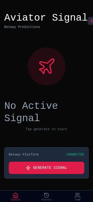 Aviator Signal Generator