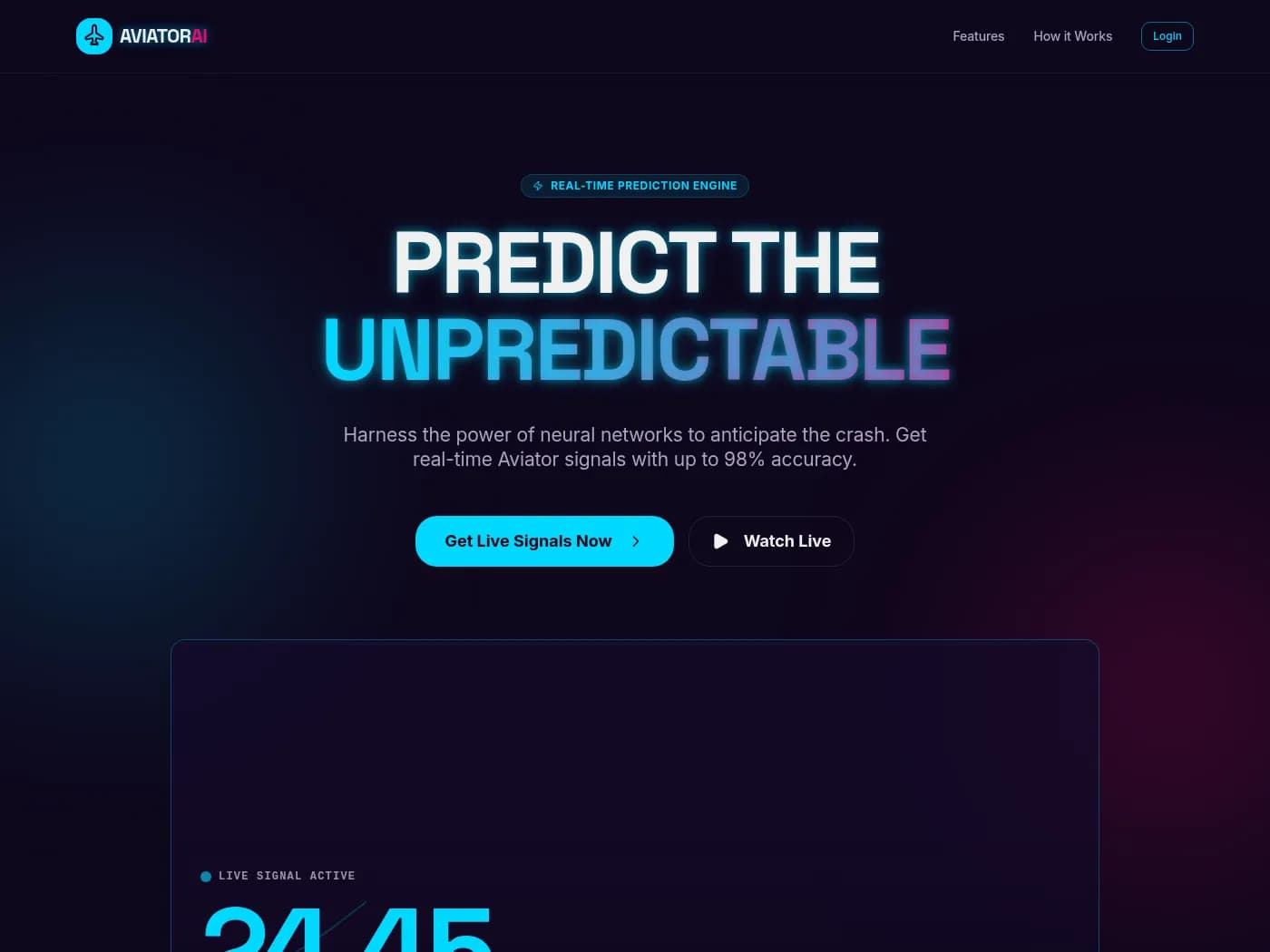 Aviator Signal Predictor