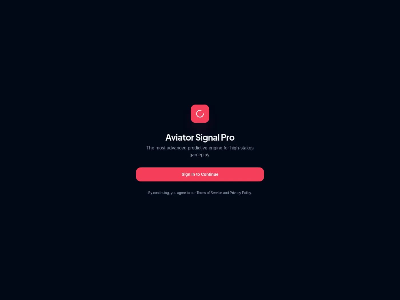 Aviator Signal Pro