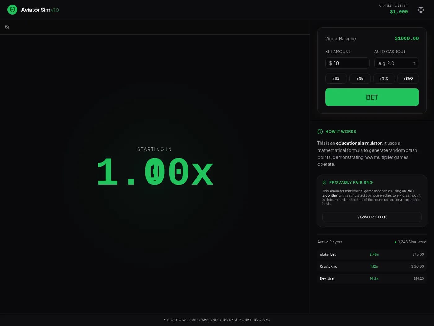 Aviator Signal Predictor