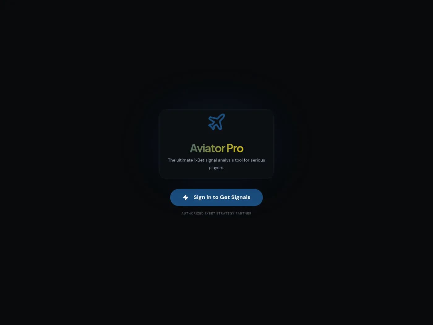 Aviator Signal Alert