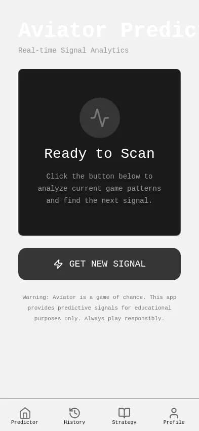 Aviator Signal Predictor