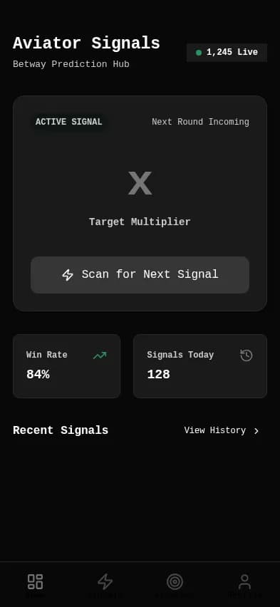 Aviator Signal Generator