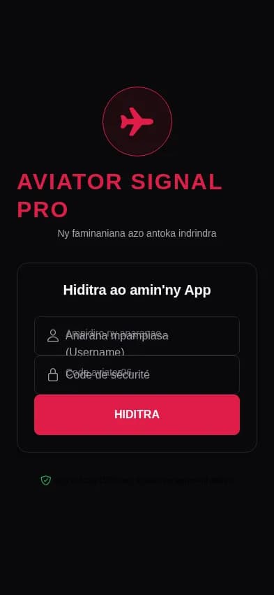 Aviator Signal Pro