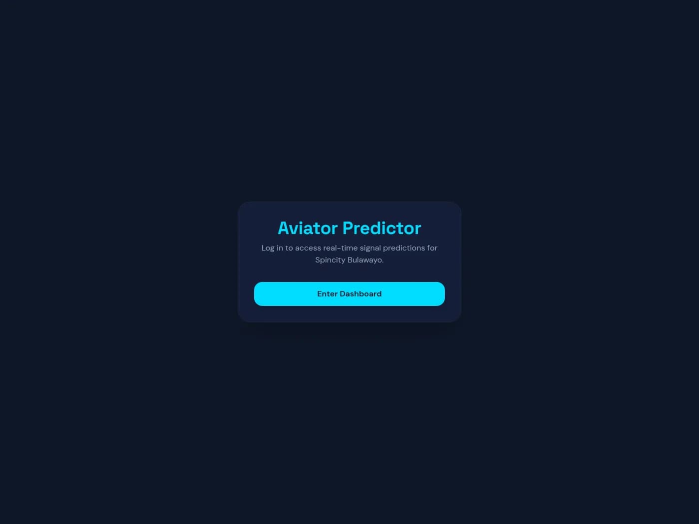 Aviator Predictor Bot