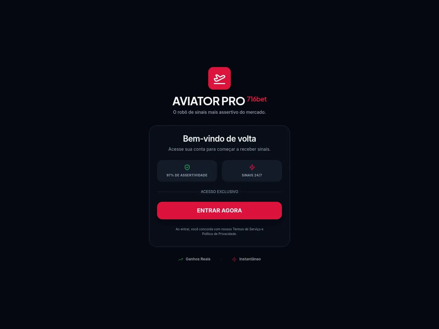 Aviator Signal Reader
