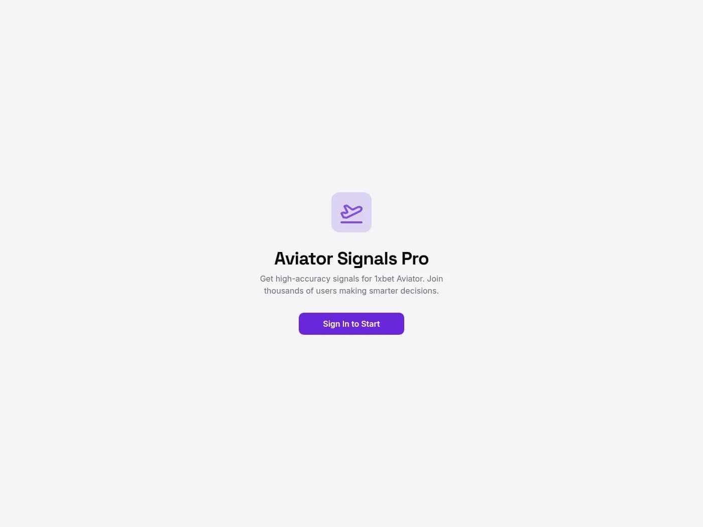 Aviator Signals Pro