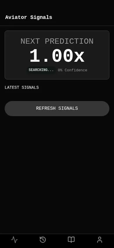 Aviator Signals Dashboard