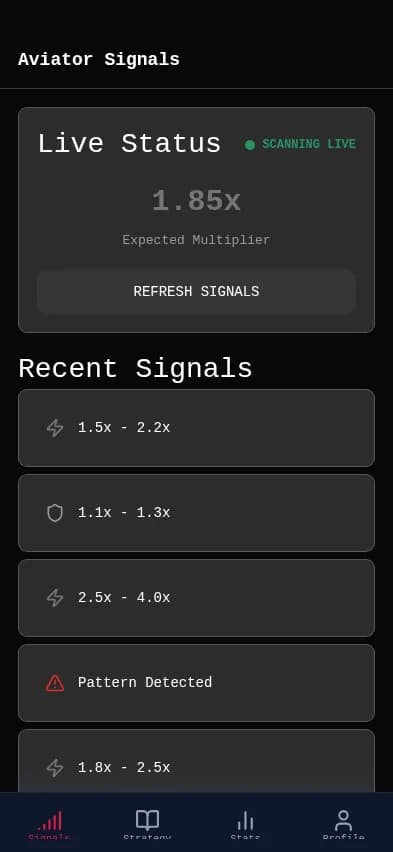 Aviator Signals Hub
