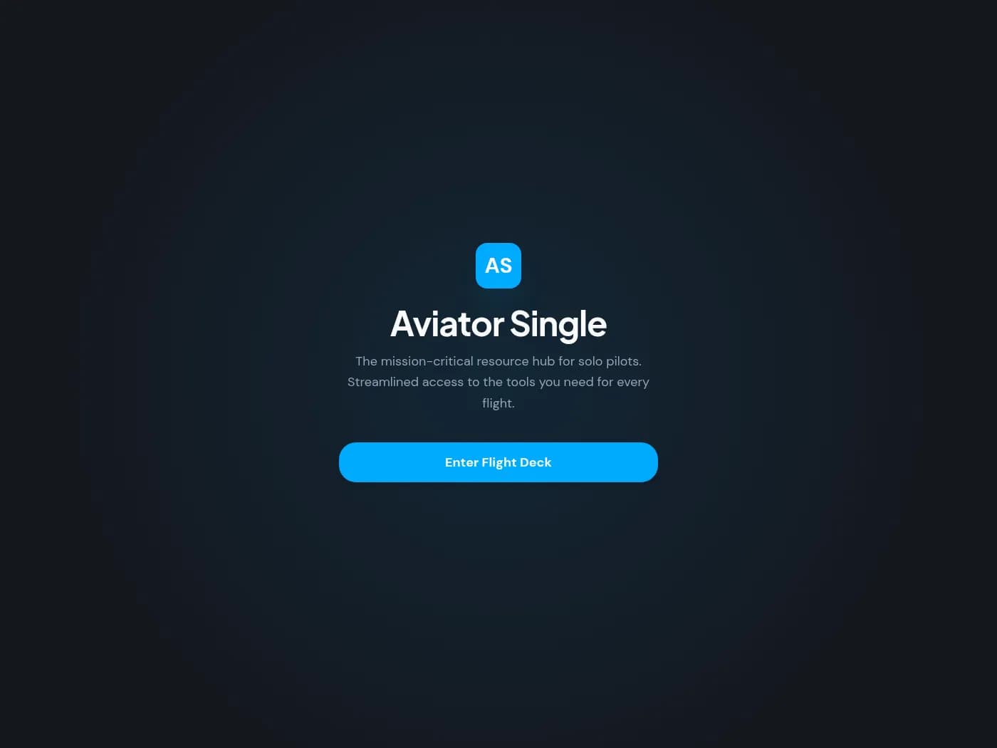 Aviator Single Portal