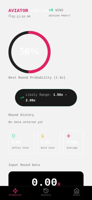 Aviator Stat Predictor