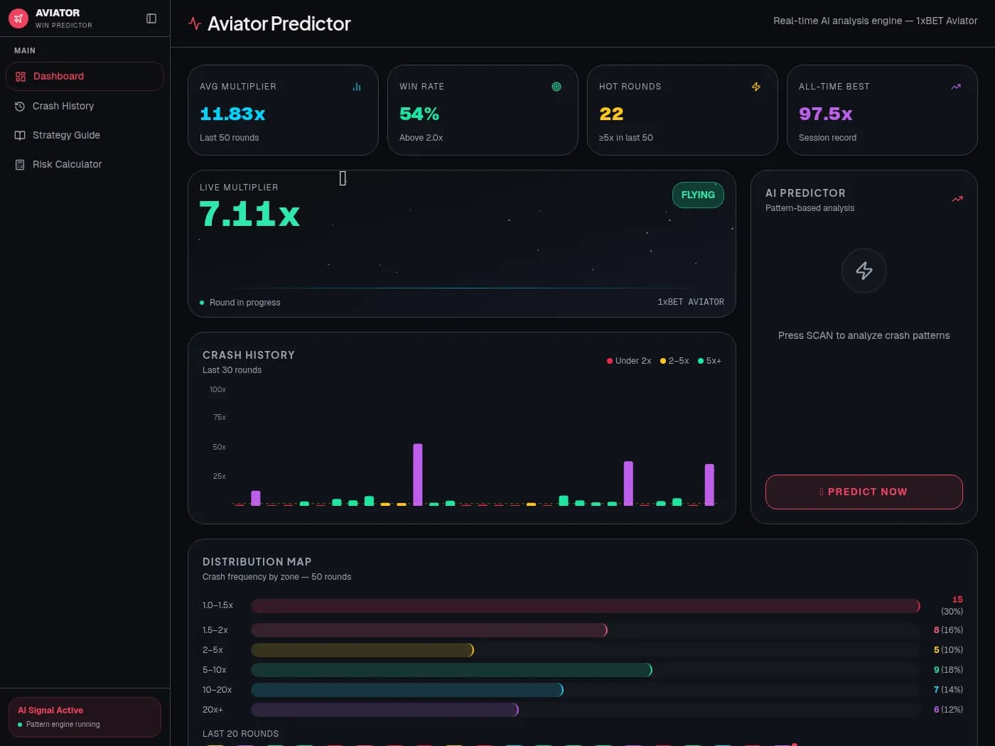 Aviator Win Predictor