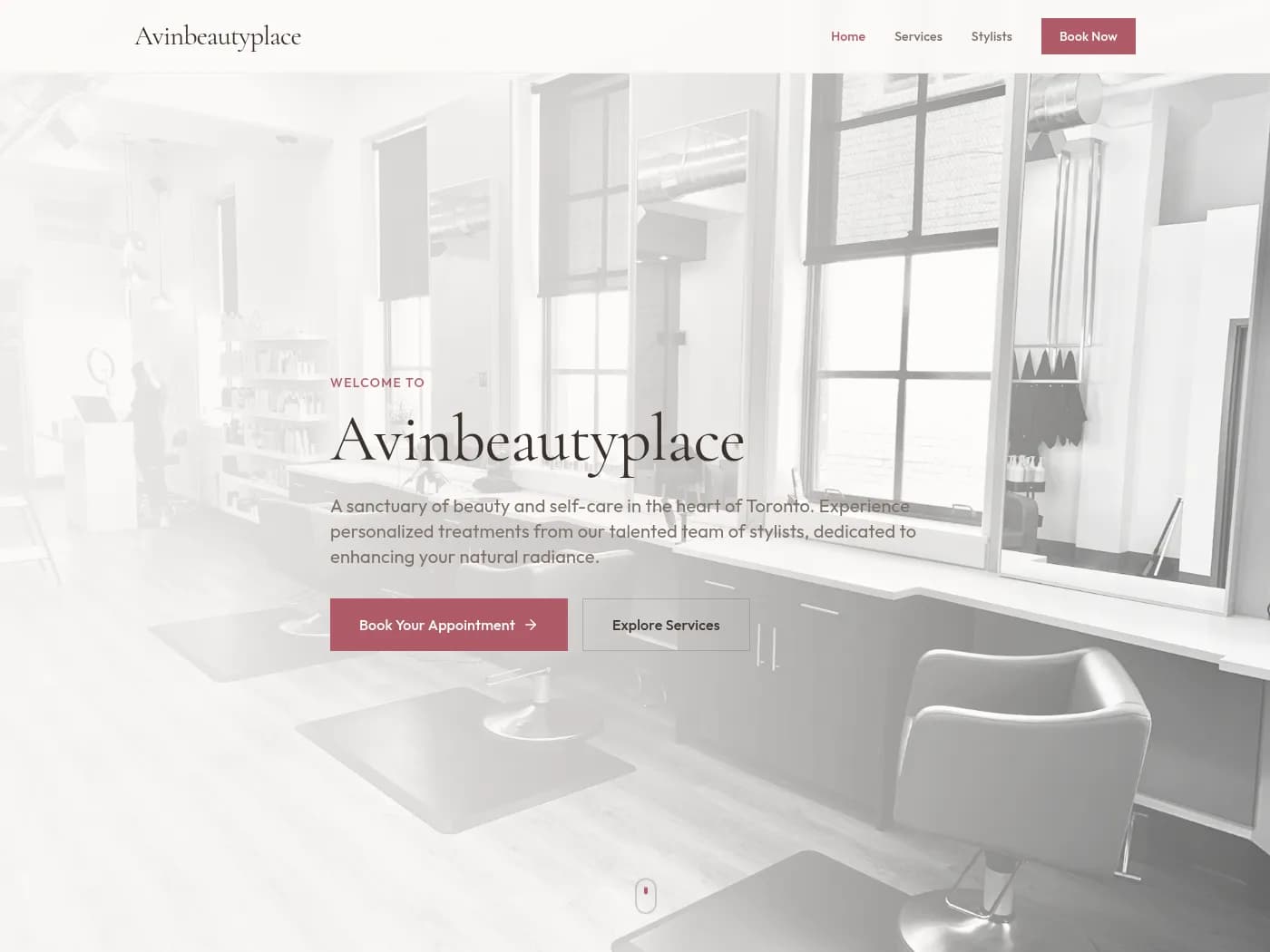 Avinbeautyplace Landing