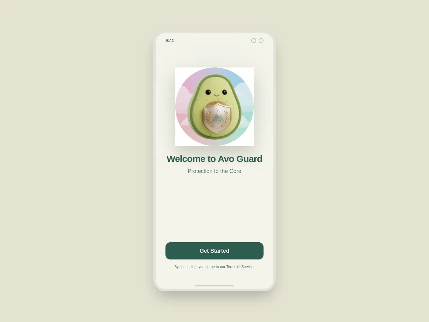 Avo Guard UI Mockups