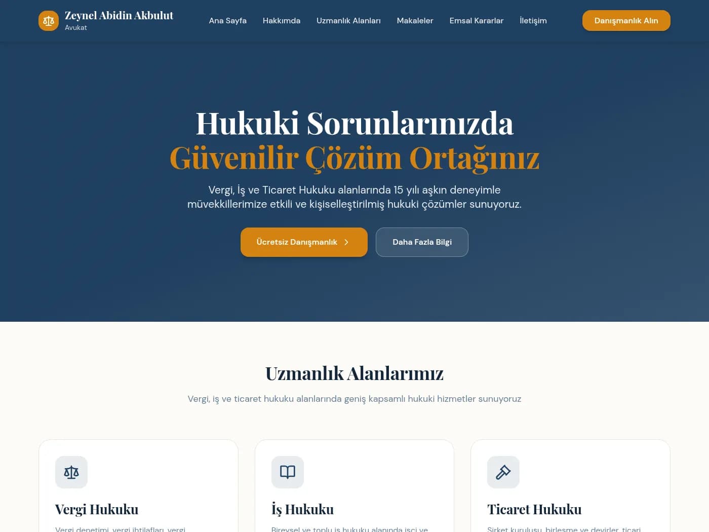 Avukat Web Platformu