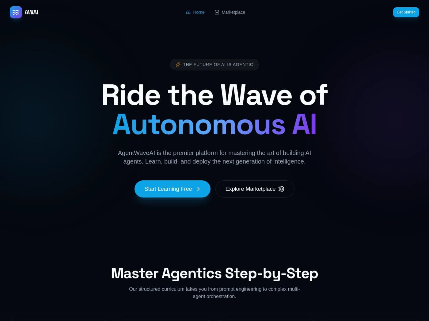 AgentWaveAI Learning Platform